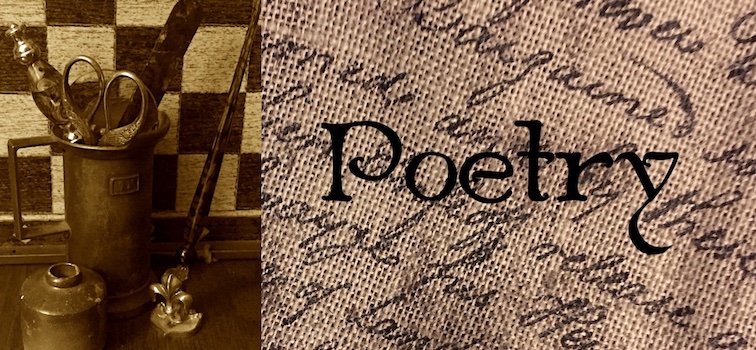 Wednesday Word Poetry – By My Solitary Hearth
